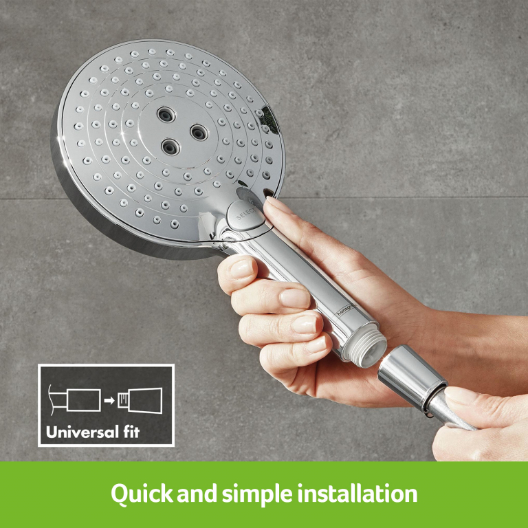 hansgrohe Select S120 Raindance Shower Head | SaveMoneyCutCarbon