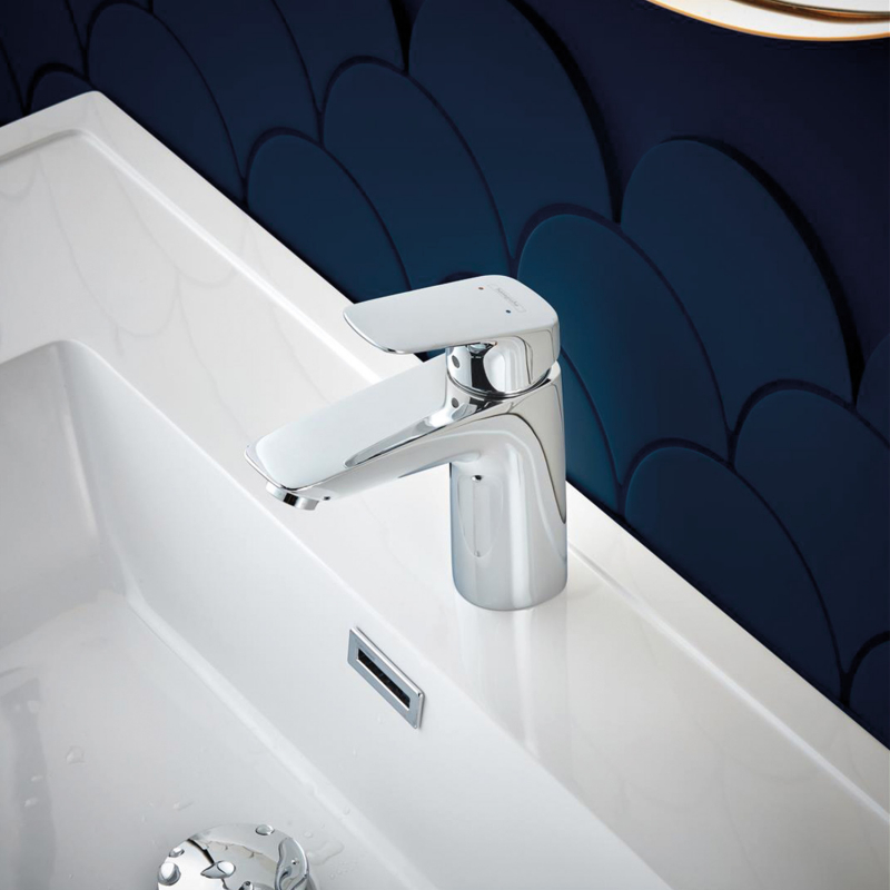 hansgrohe Logis Single Lever Basin Mixer 100 Without Waste