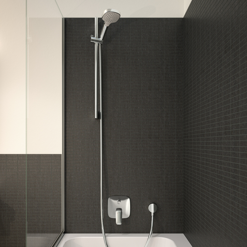 hansgrohe Fixfit E Wall Outlet | SaveMoneyCutCarbon