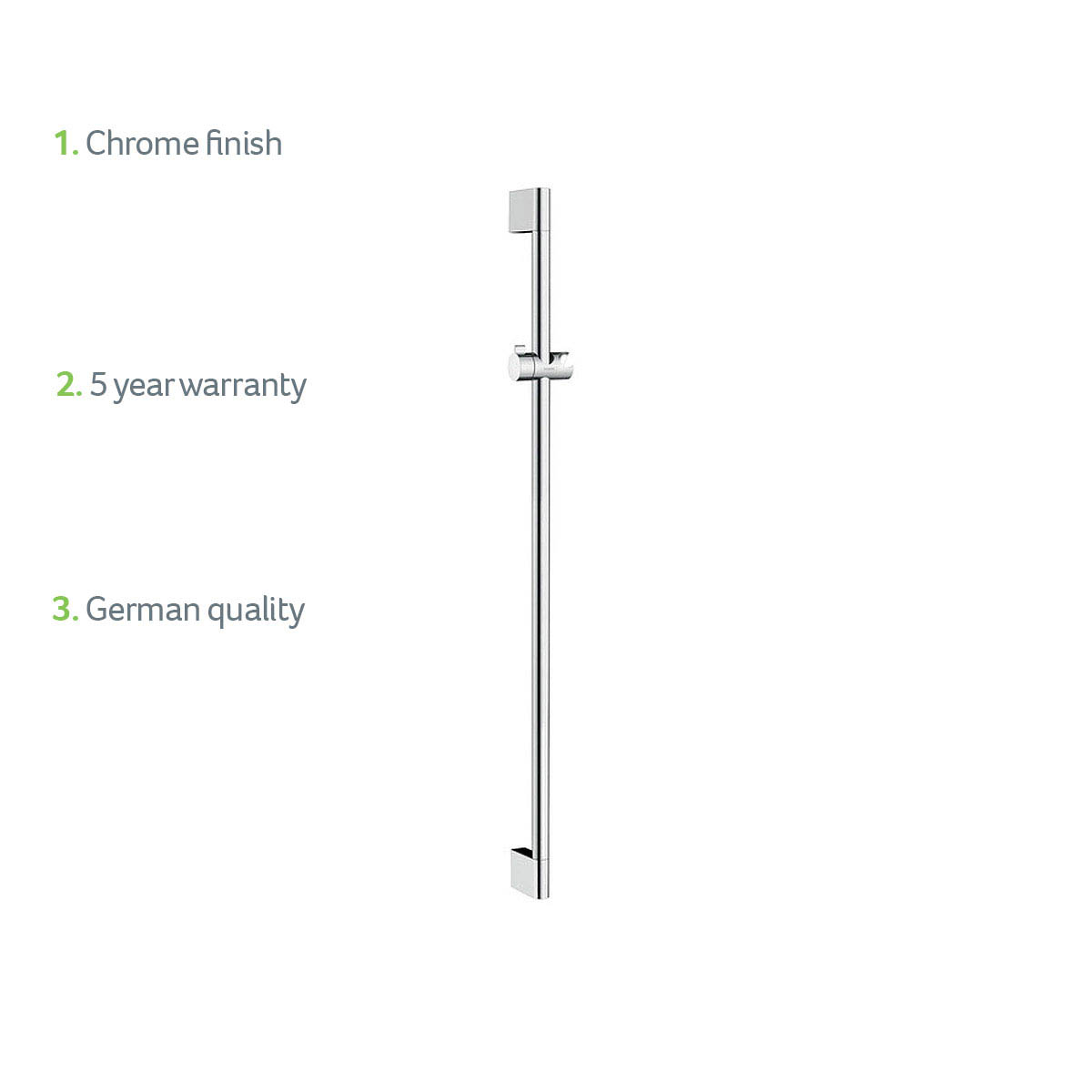 hansgrohe Unica ‘Croma Shower Bar 0.9m | 26505000