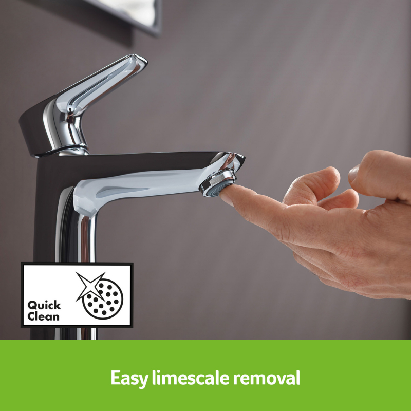 hansgrohe Talis E 110 Single Lever Basin Mixer with Pop-Up Waste Set