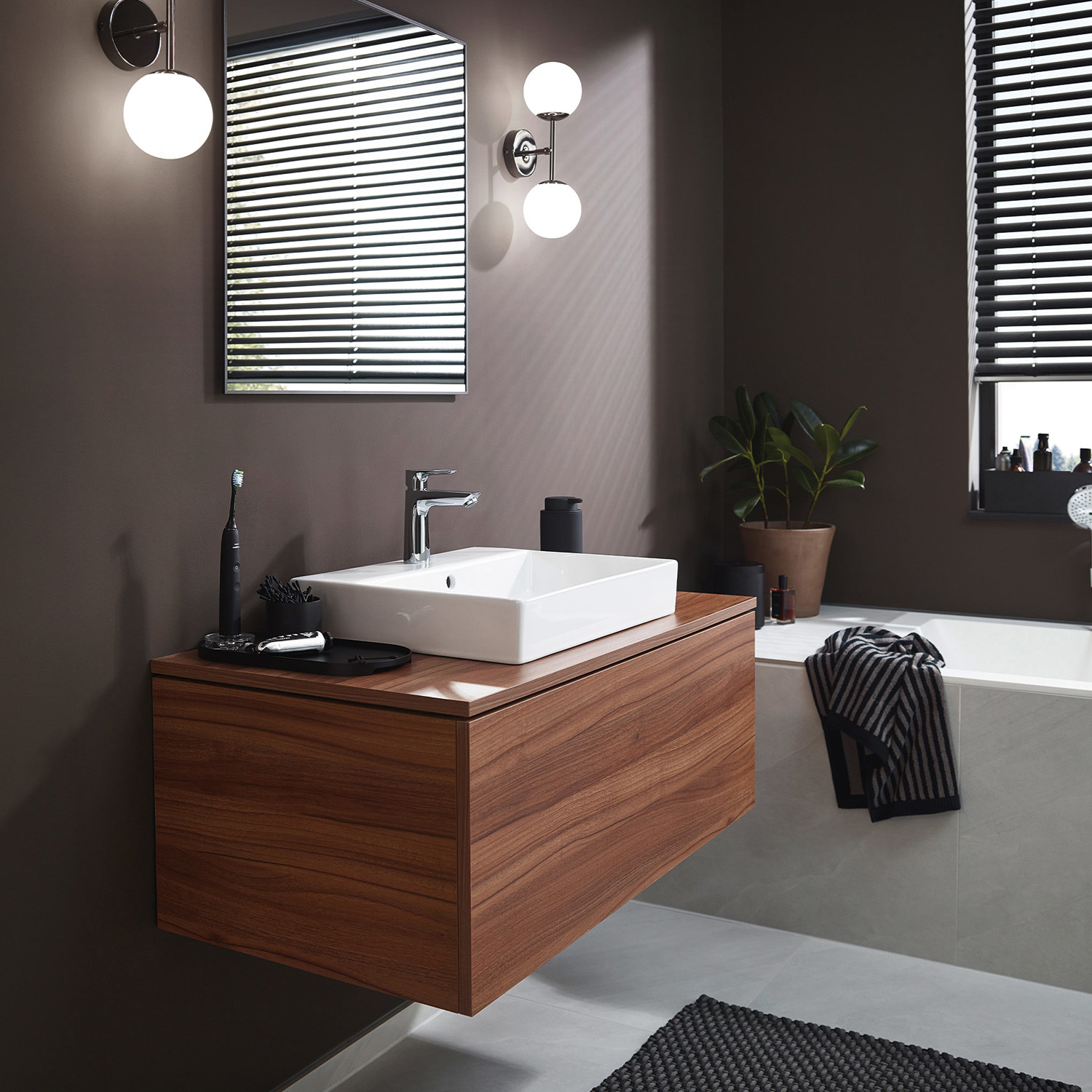 hansgrohe Talis E 110 Single Lever Basin Mixer with Pop-Up Waste Set