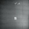 hansgrohe Raindance Select S 240 EcoSmart Rain Shower Head with 390mm ...
