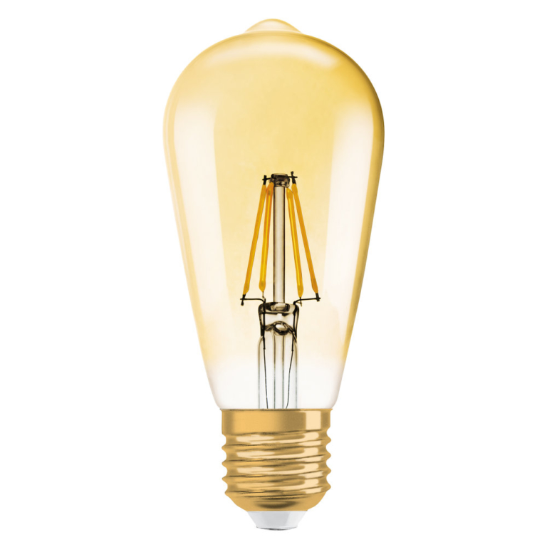 Ledvance Vintage 1906 LED Filament Gold E27 4W 2500K | Warm White