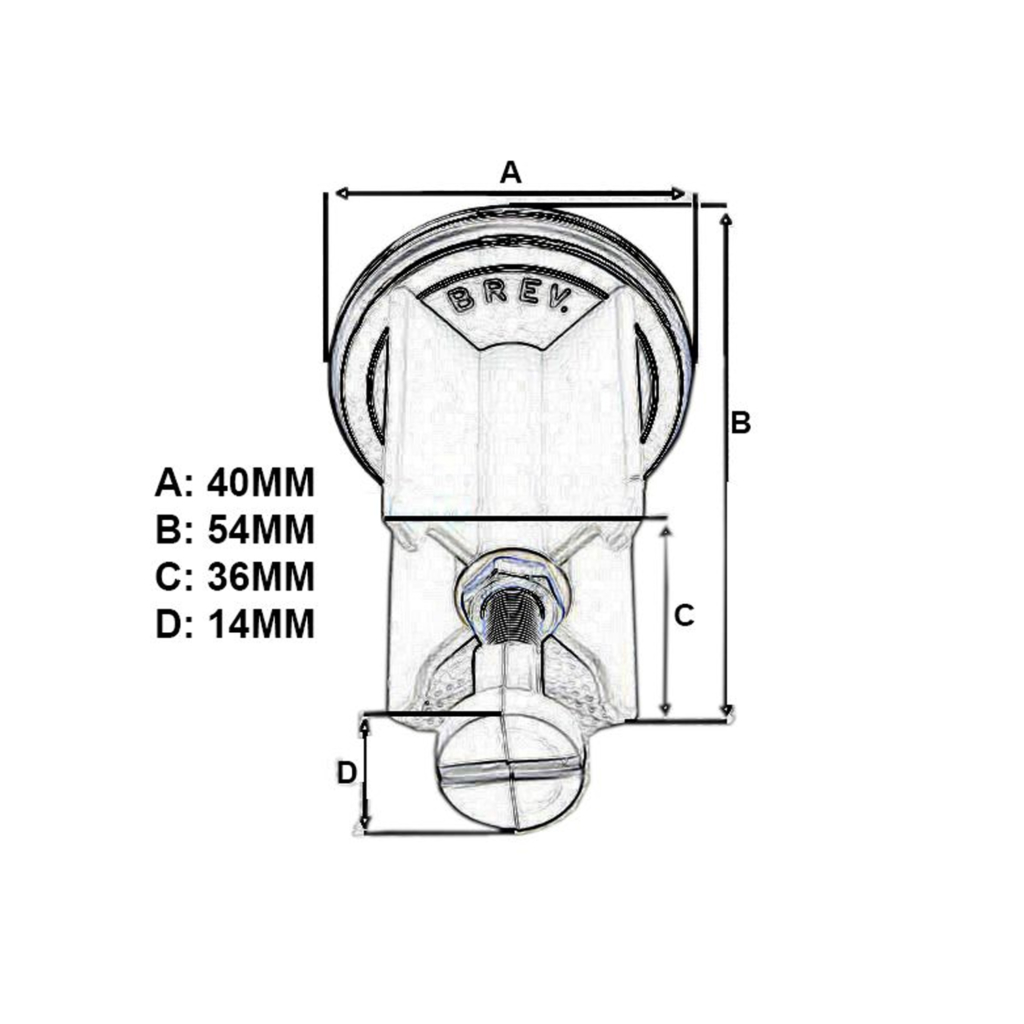 hansgrohe Thumb Plug Pop-up Waste | 96026000