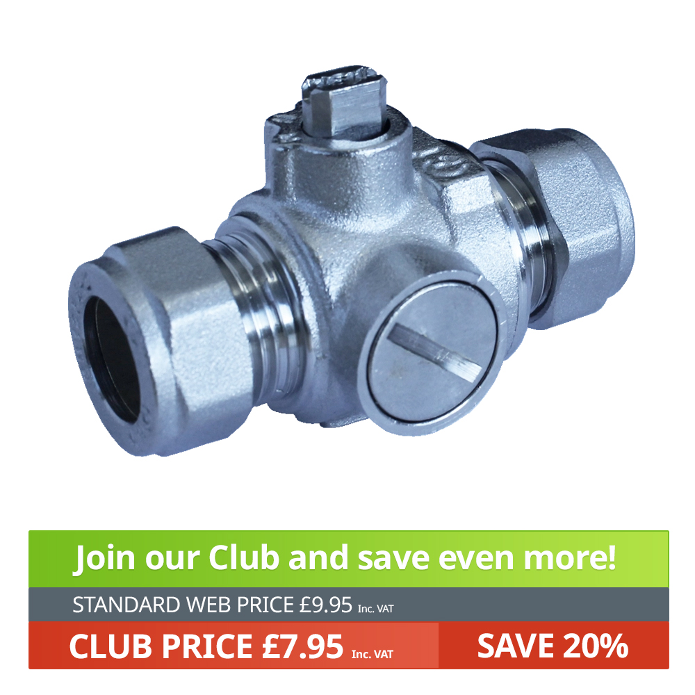 Wondervalve Inline Flow Restrictor 4 Litres Per Minute Flow Rate