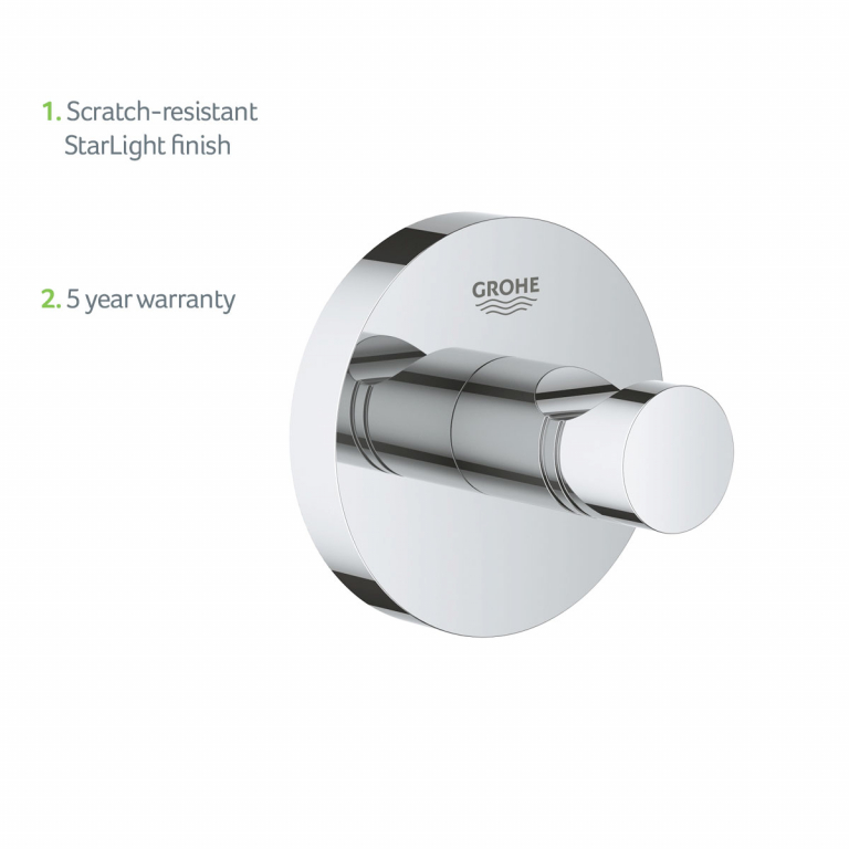 Grohe Essentials Robe Hook Chrome