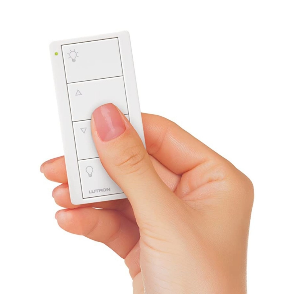 Lutron Pico Wireless White Remote Control | 4 Button with 2 Group Control