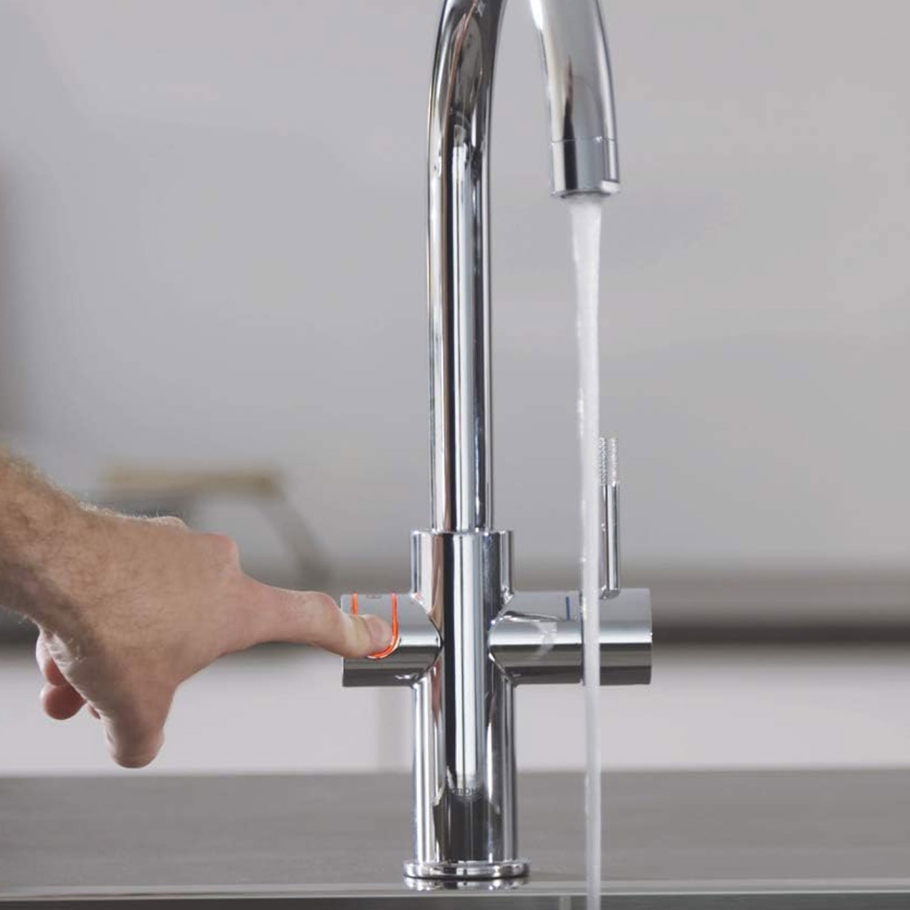 Grohe Red Duo Instant Boiling Water Kitchen Tap | SaveMoneyCutCarbon