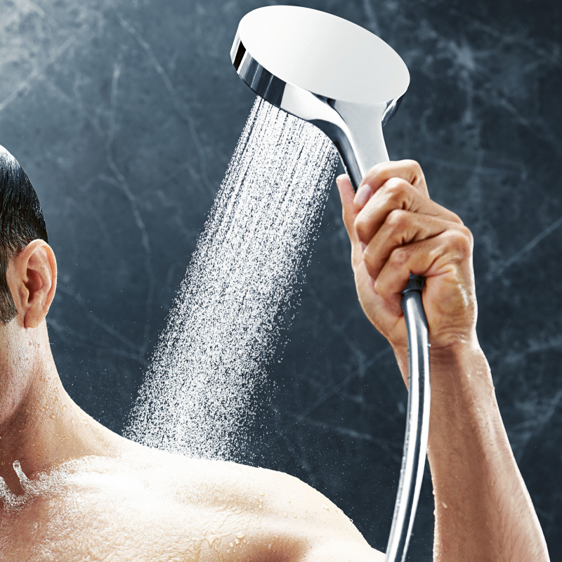 hansgrohe Rainfinity 3jet EcoSmart Shower Head | SaveMoneyCutCarbon