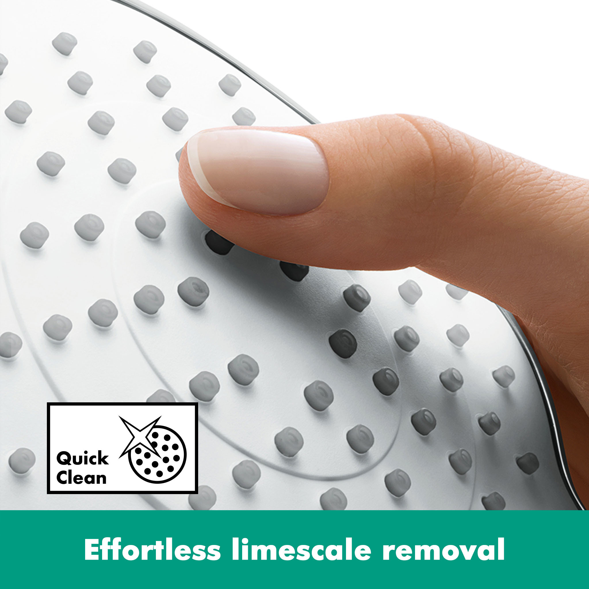 hansgrohe Croma E 280 1jet Ecosmart Chrome Overhead Shower