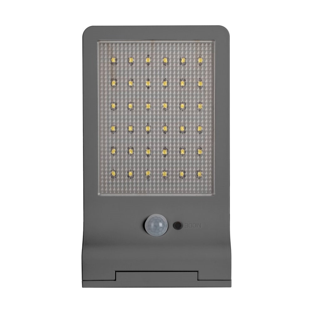 Ledvance Door LED Outdoor Light 3W 4000K Silver | Solar Powered ...