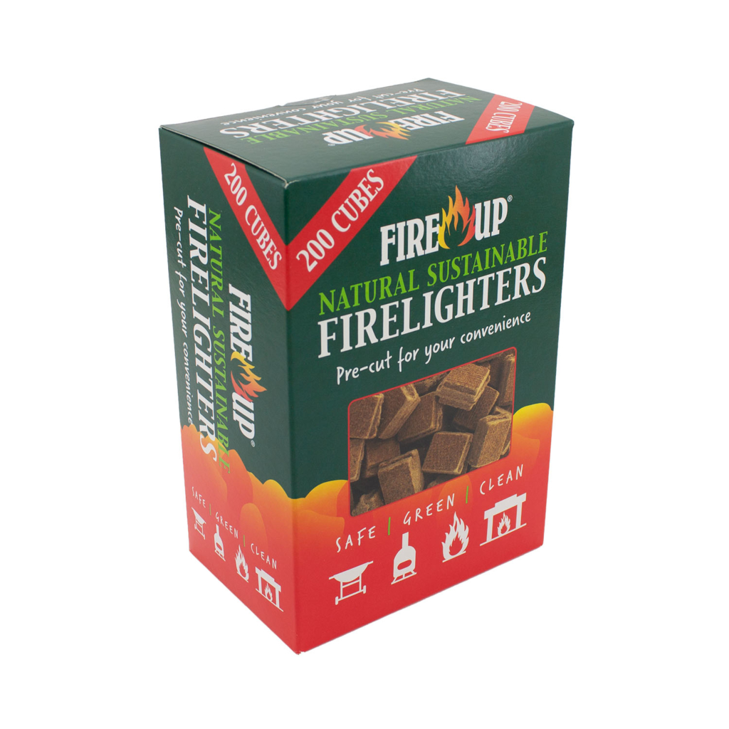 FireUp Natural Sustainable Firelighters | 200 pcs