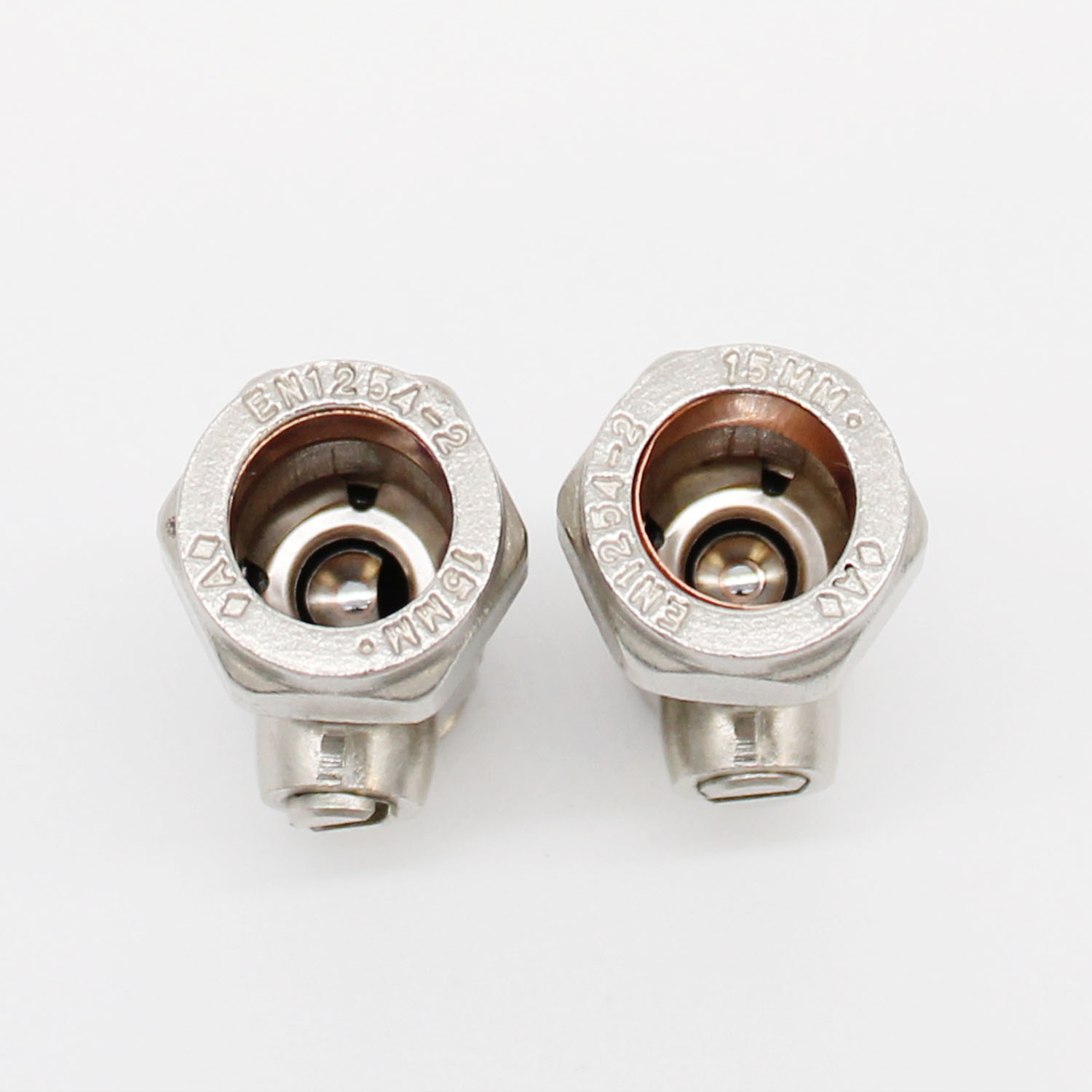 15mm to 3/8 inch Compression Isolating Valve | 2 Pcs