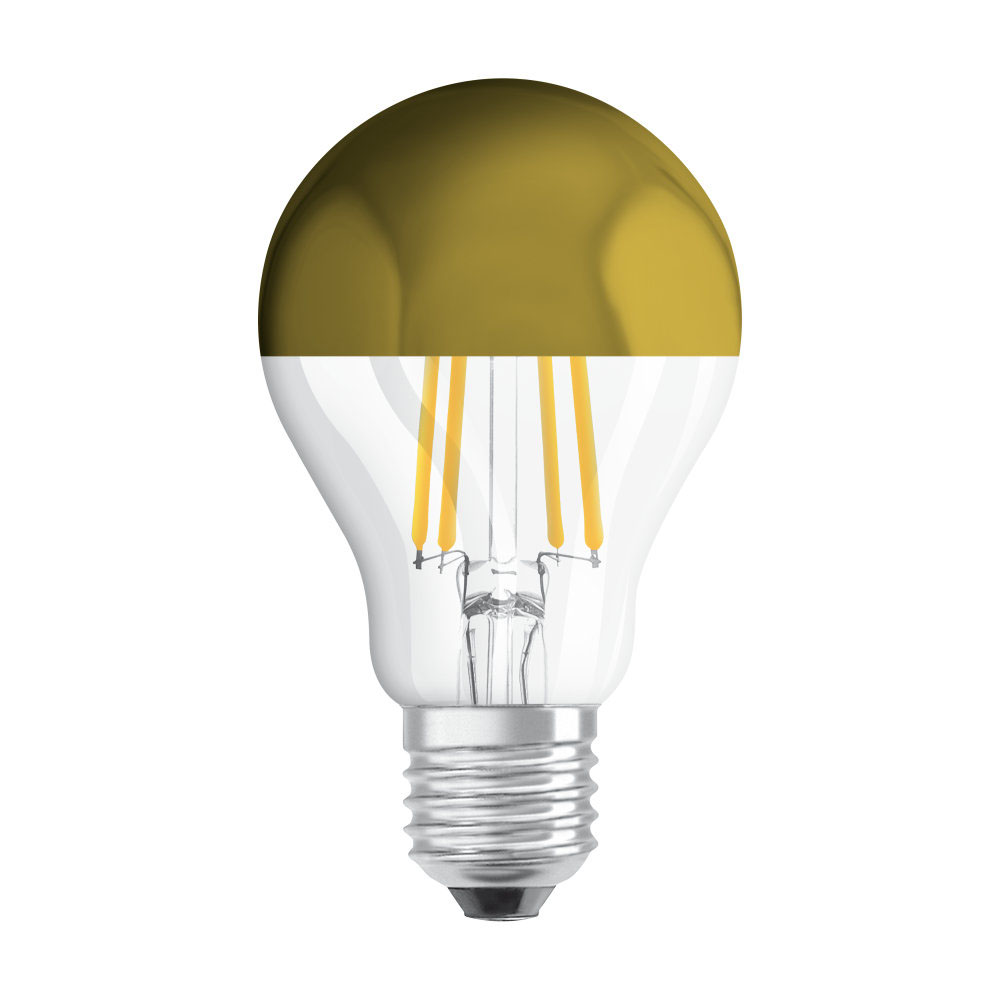 Ledvance Star LED Filament Bulb E27 7W 2700K | Mirror Gold | Warm White