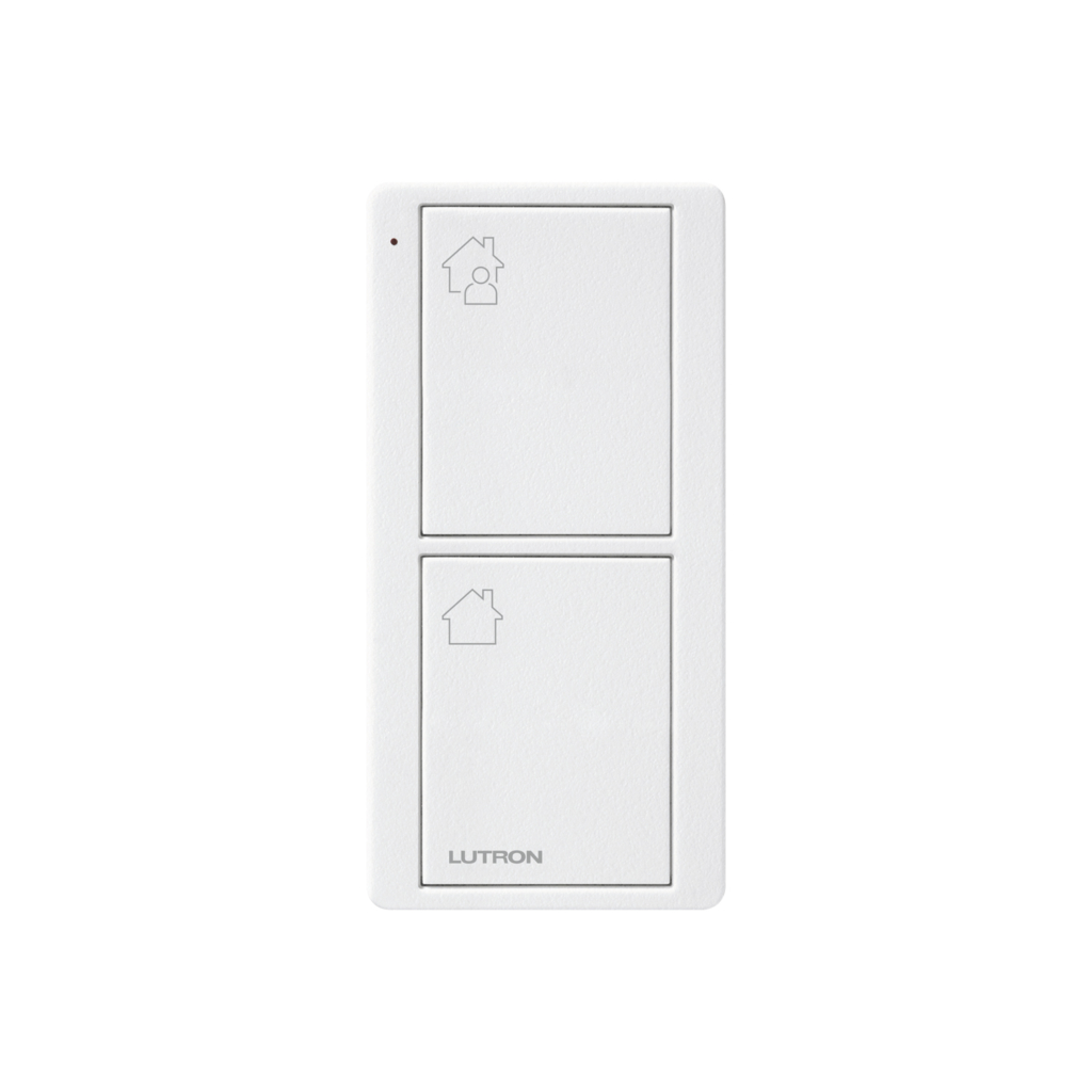 Lutron Pico Wireless White Remote Control | 2 Button Entrance Control