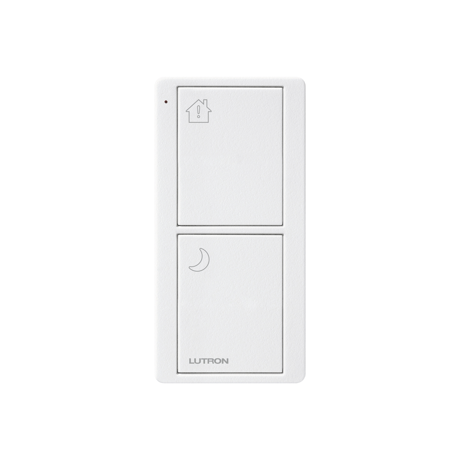 Lutron Pico Wireless White Remote Control | 2 Button Bedside Control