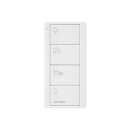 Lutron Pico Wireless White Remote Control | 4 Button Family Room Control