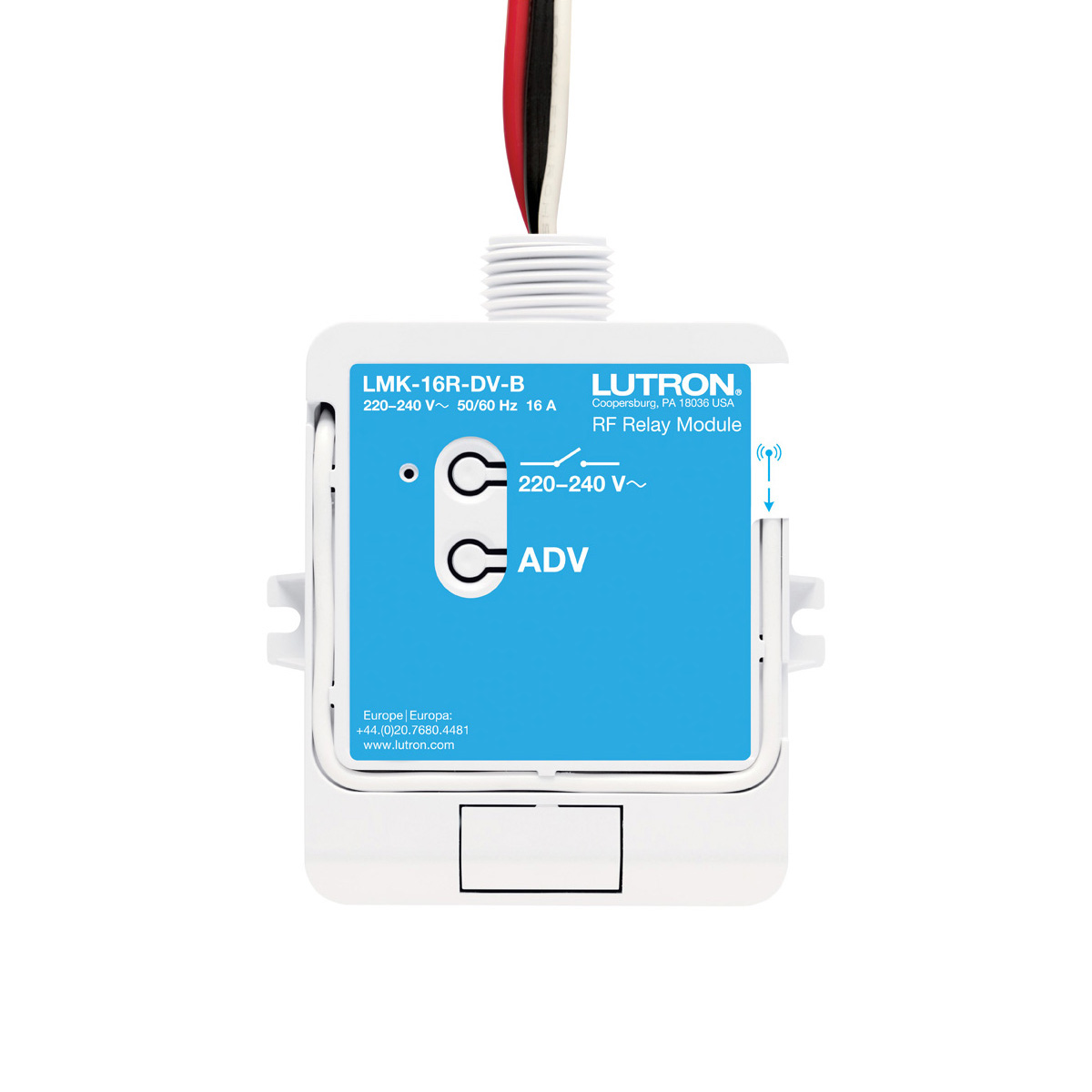 Lutron RA2 Select In-Line Relay Module | 16A