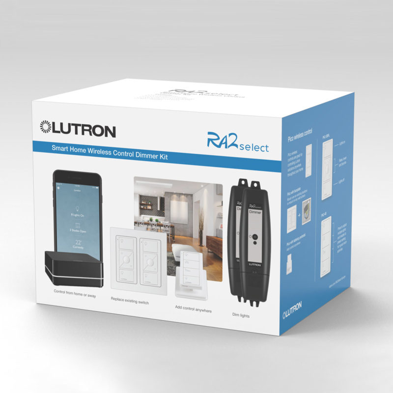 Lutron RA2 Select Smart Home Wireless Control Dimmer Kit