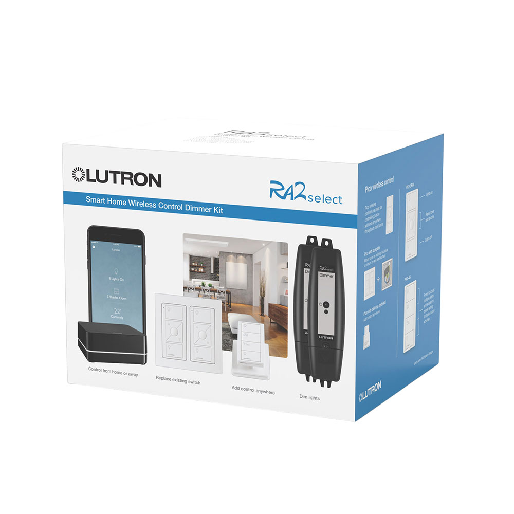 Lutron RA2 Select Smart Home Wireless Control Dimmer Kit