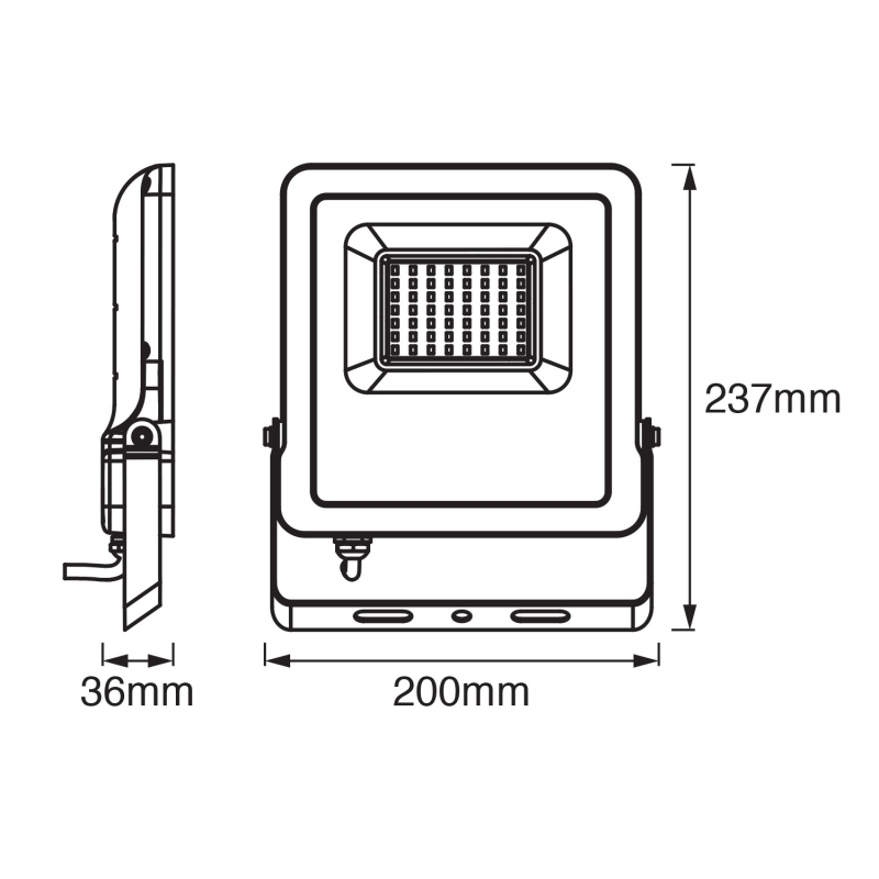 Ledvance Smart+ WiFi Floodlight 50W | Warm White | WiFi