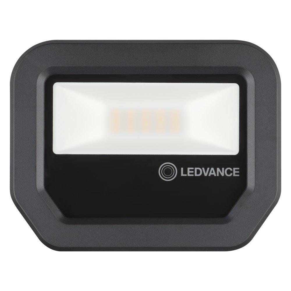 Ledvance 3rd Generation LED Floodlight 10W Black 4000K | Cool White