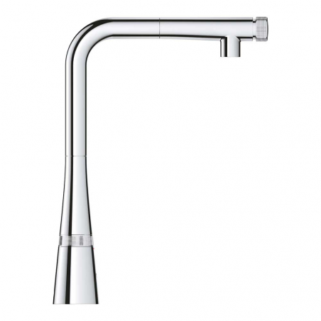 Grohe Zedra SmartControl Single Lever Swivel Spout 140 Kitchen Mixer ...