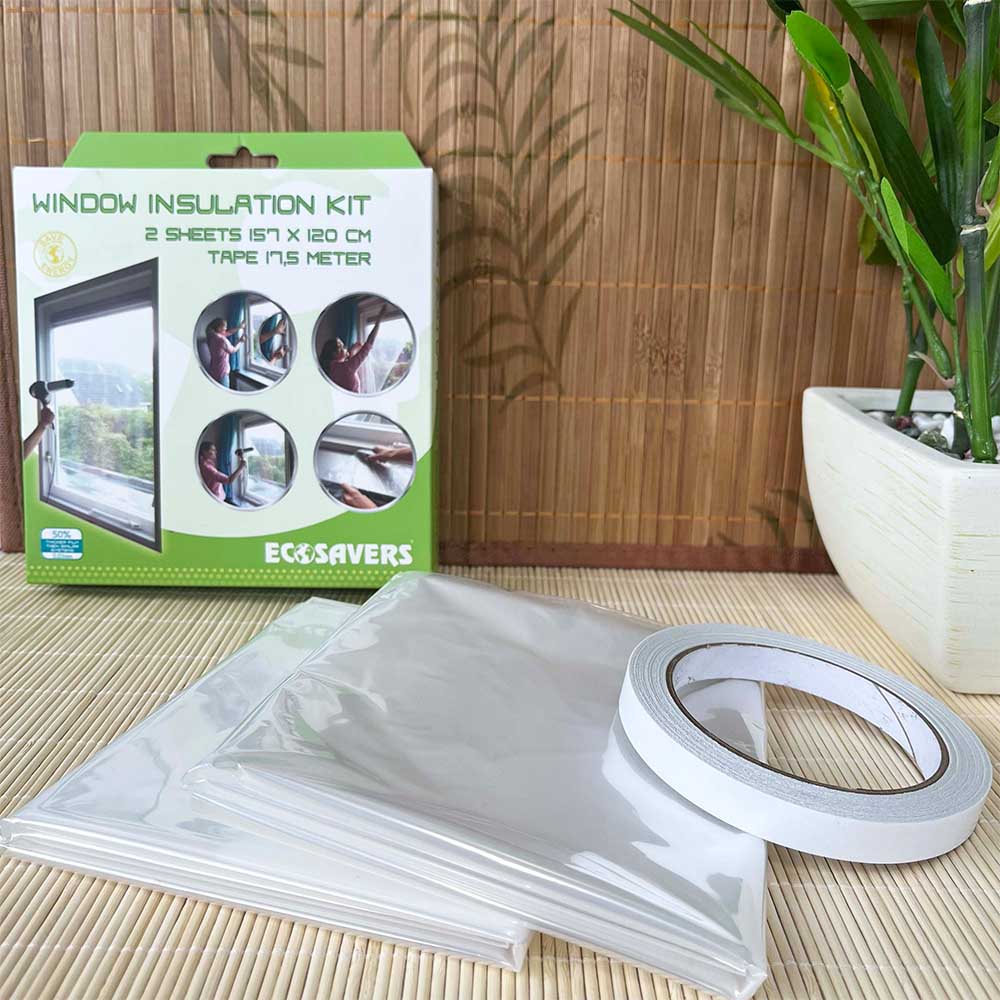 EcoSavers Window Insulation Kit | 2 Sheets