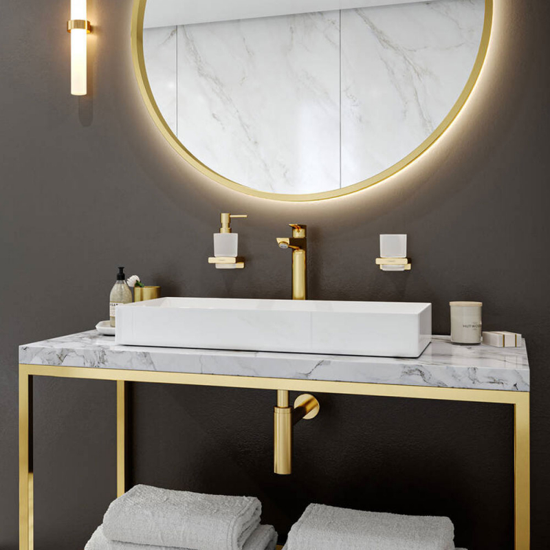 hansgrohe Liquid Soap Dispenser| Brushed Bronze | 41745140