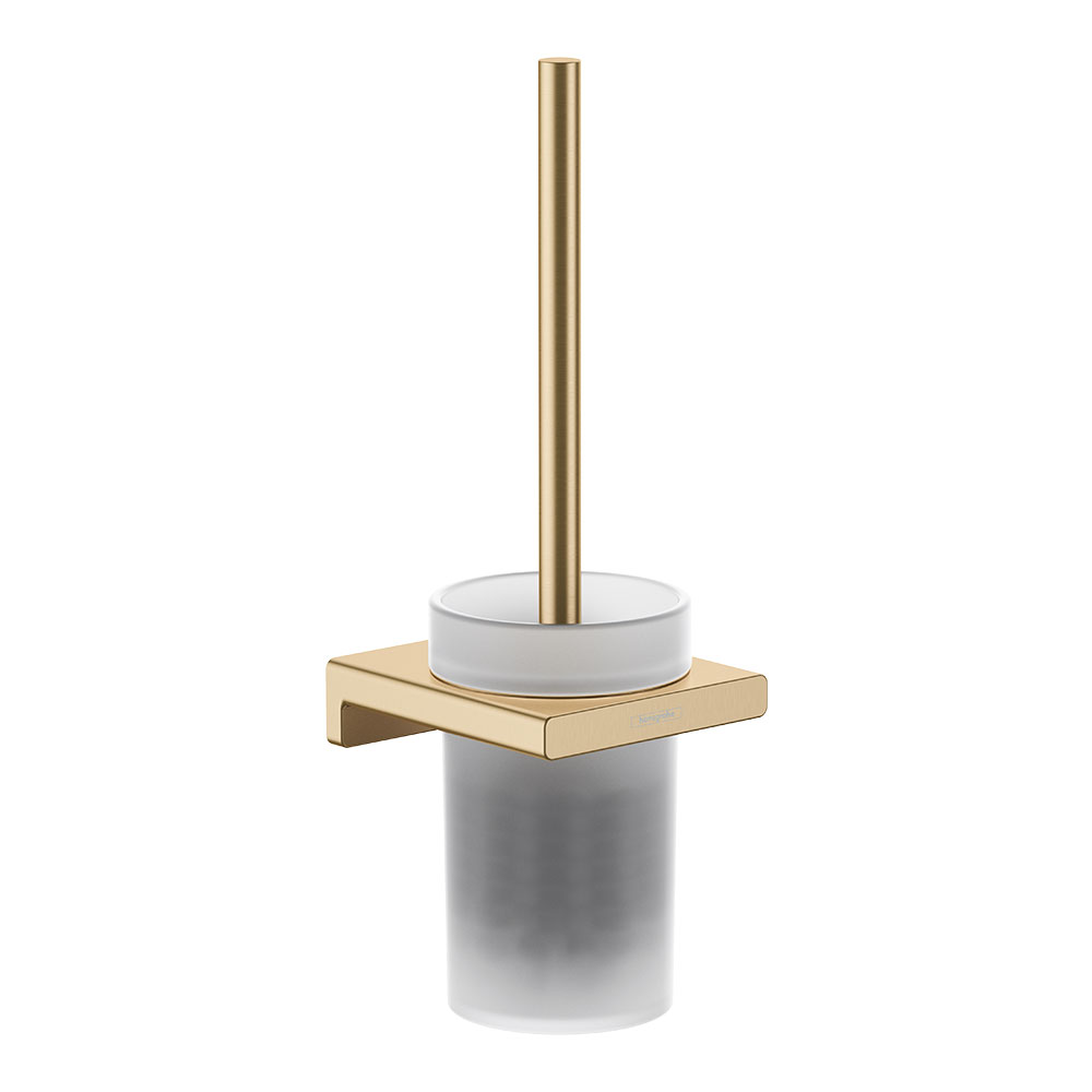hansgrohe AddStoris Toilet Brush Holder Wall-mounted | Brushed Bronze ...