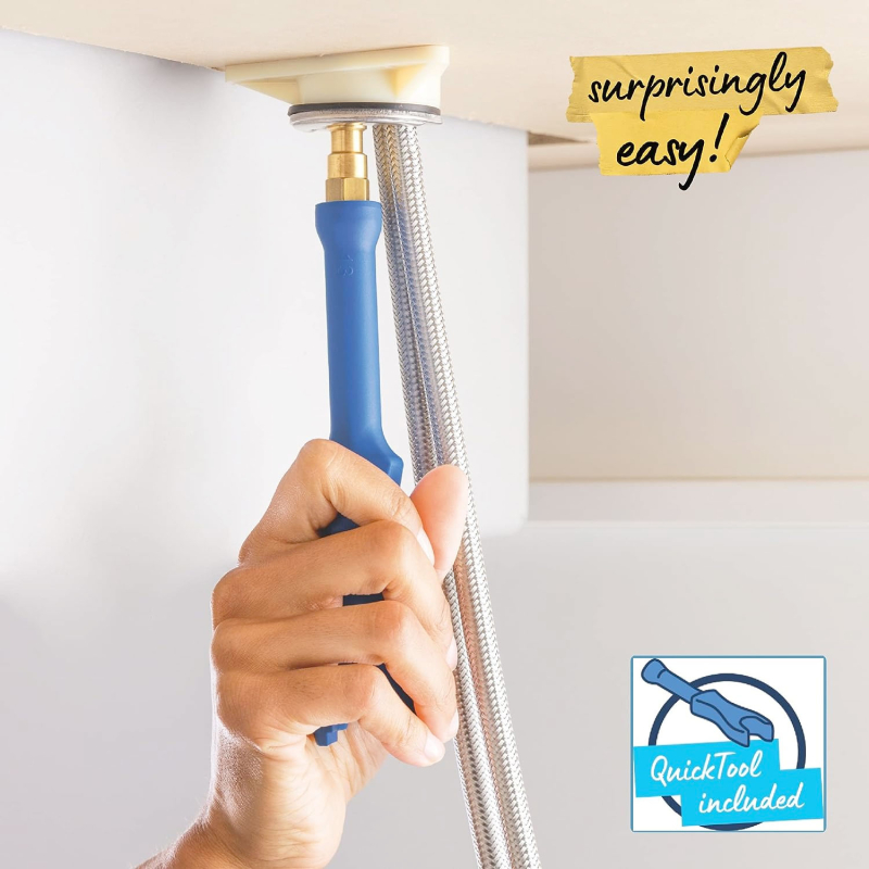 Grohe Start M-Size EcoJoy Basin Mixer Tap With Pop Open Waste | Chrome