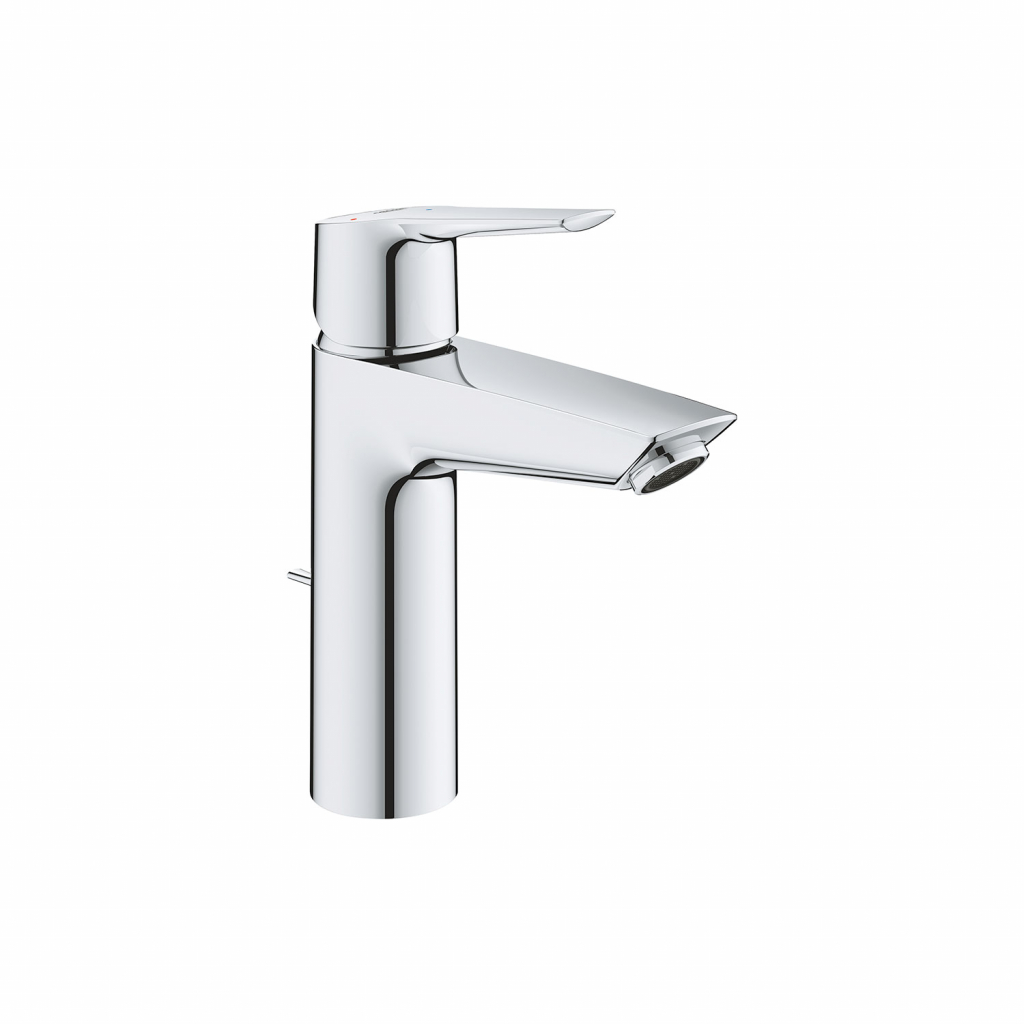 Grohe Start M-Size EcoJoy Basin Mixer Tap With Pop Open Waste | Chrome