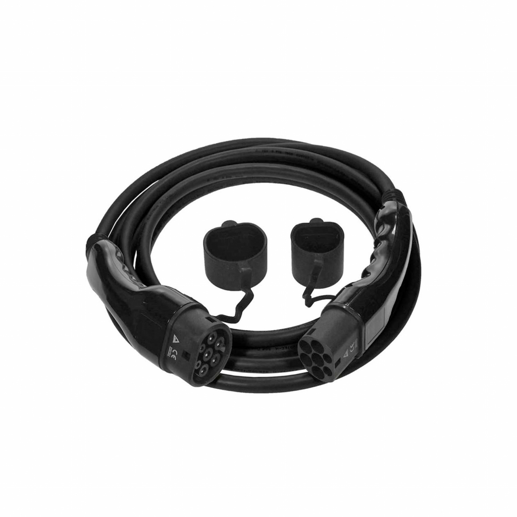 SMCC EV Charging Cable 3 Phase 32amp 22kW Black 25m | Type 2 | 5yr Warranty