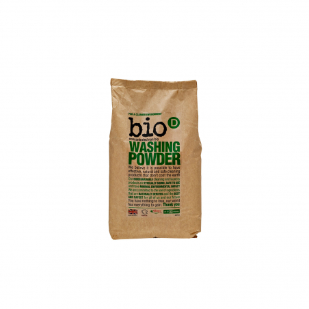Bio-D Concentrated Non-Bio Washing Powder Fragrance Free | 2kg