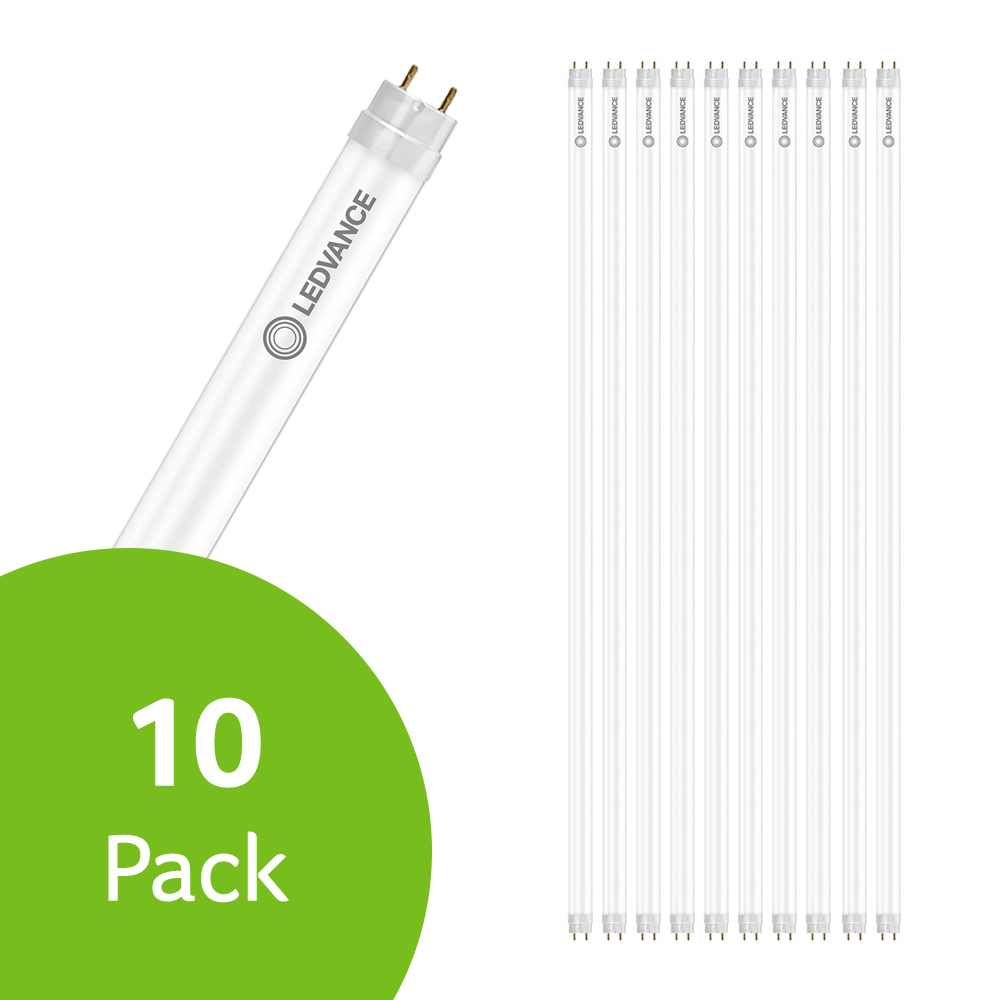 Ledvance LED T8 Tube 600mm 6.6W 4000K | 10 Pack