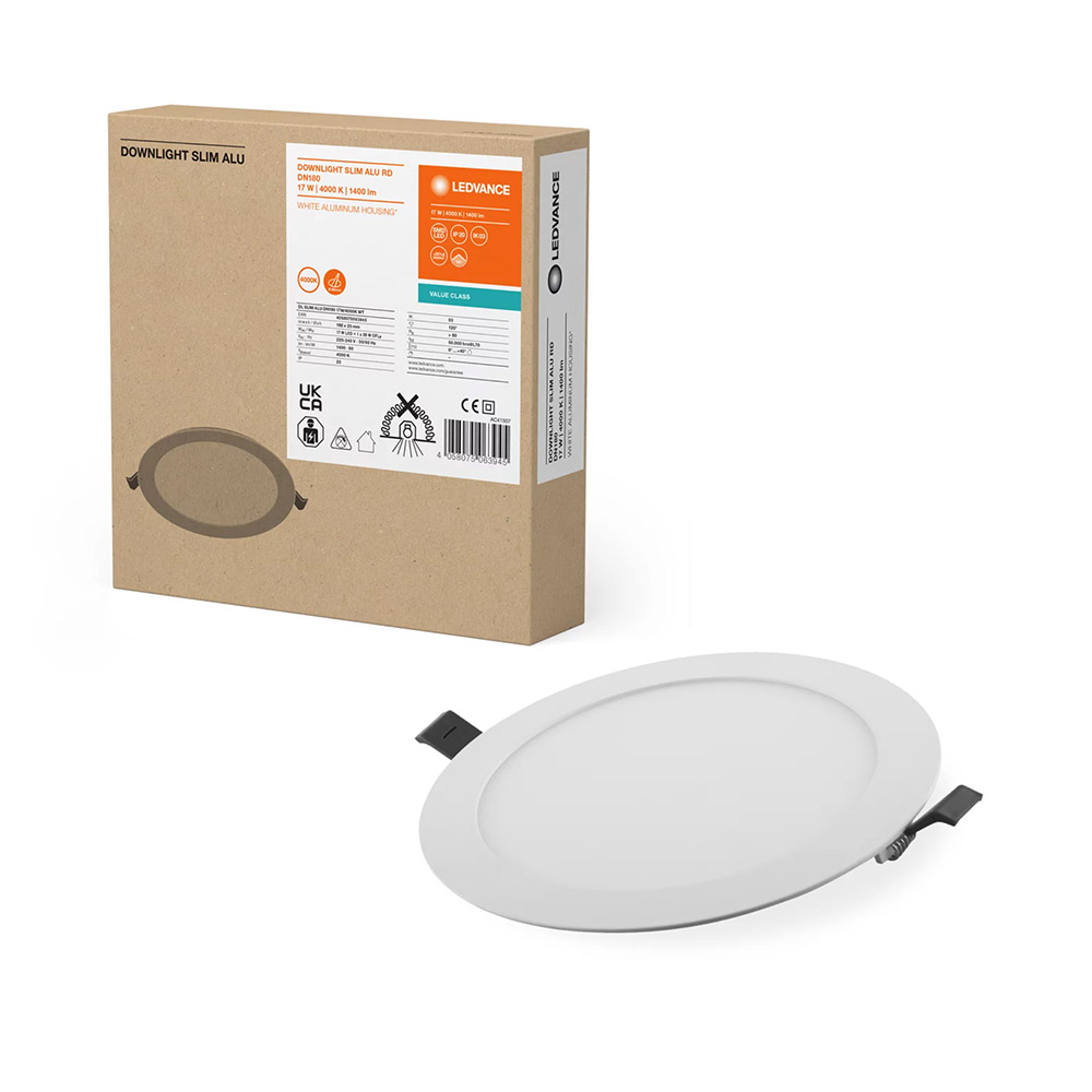 Ledvance Slim Downlight 22W 4000K White | 10 Pack