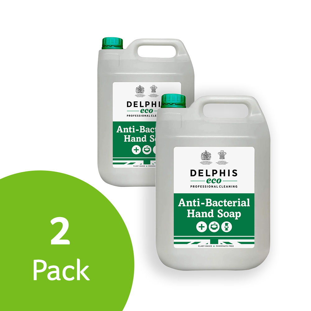 Delphis Eco Commercial Anti-Bacterial Hand Soap 5L | 2 x 5L