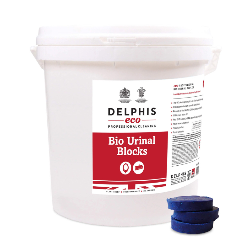 Delphis Eco Commercial Bio Urinal Blocks | 1 x 50 Blocks