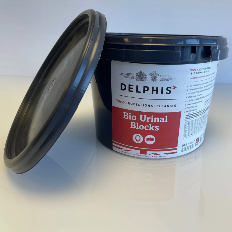 Delphis Eco Commercial Bio Urinal Blocks | 1 x 50 Blocks