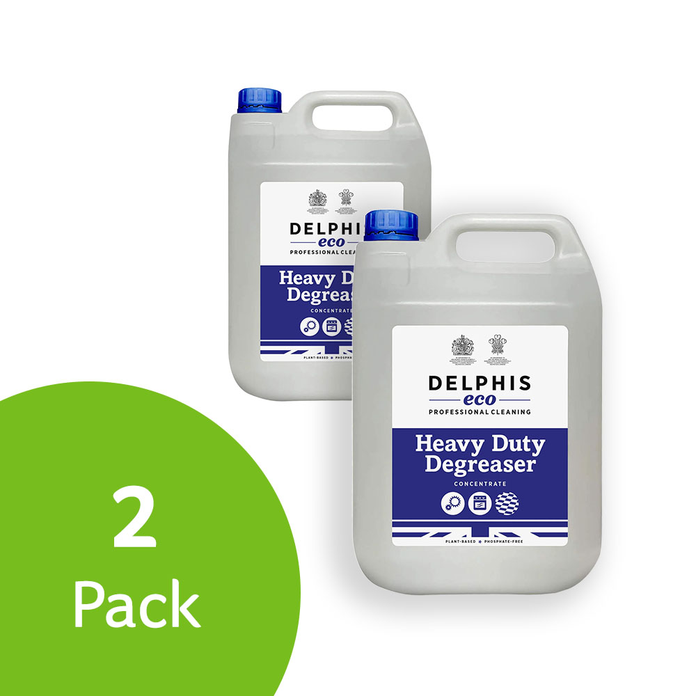 Delphis Eco Commercial Heavy Duty Degreaser 5L | 2 x 5L