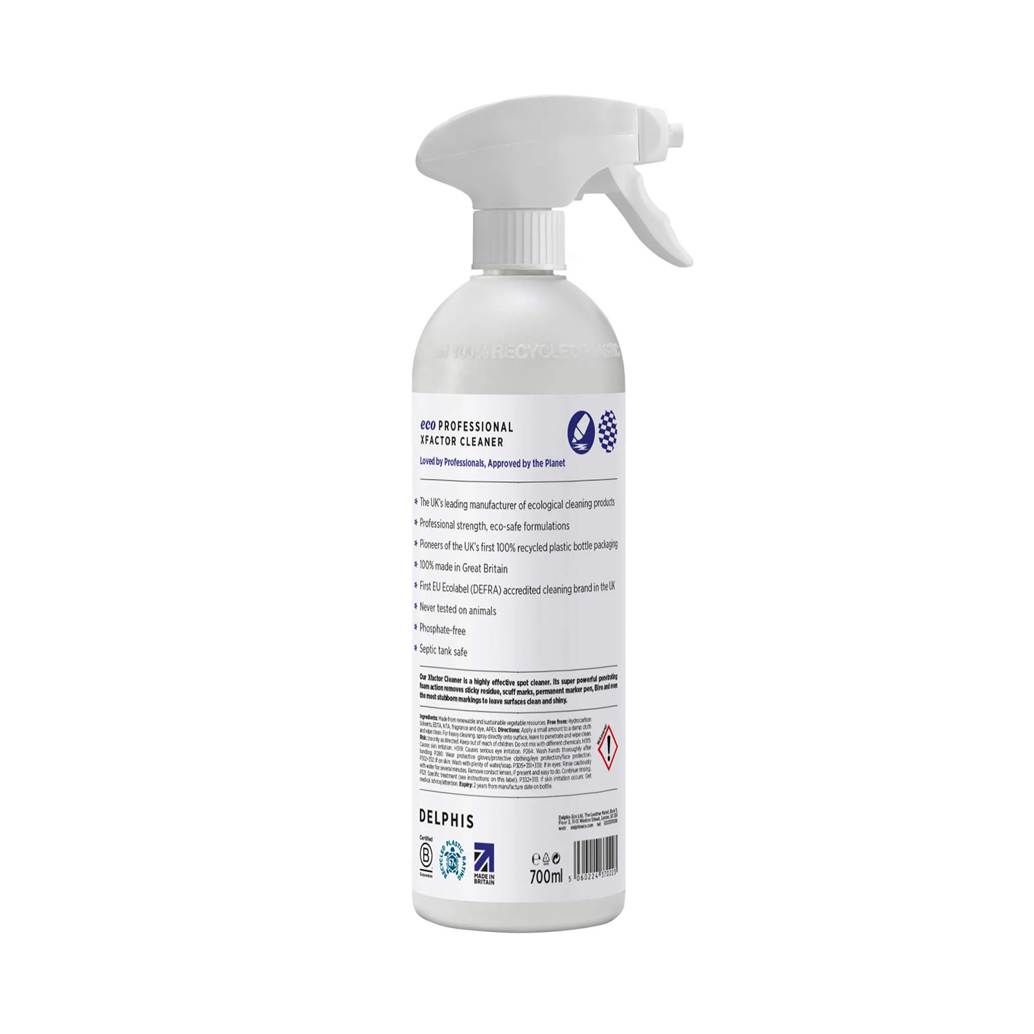 Delphis Eco Commercial Xfactor Cleaner 700ml | 6 x 700ml