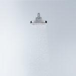 hansgrohe Croma Select E 180 2Jet Chrome Overhead EcoSmart Shower