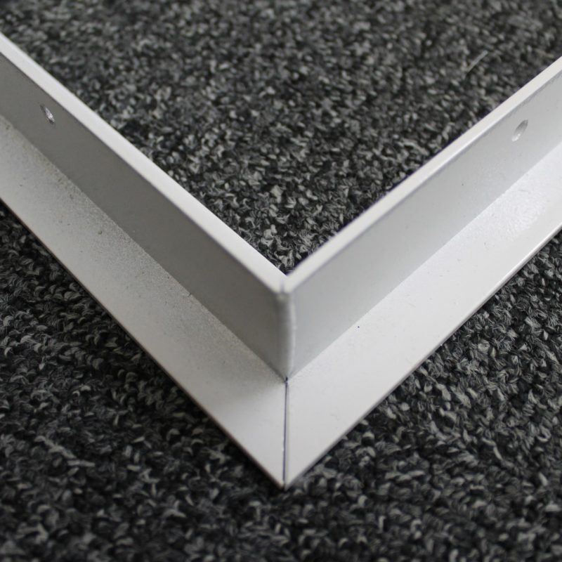 Bespoke LED Panel Surface Mounting Kit White 595x595mm