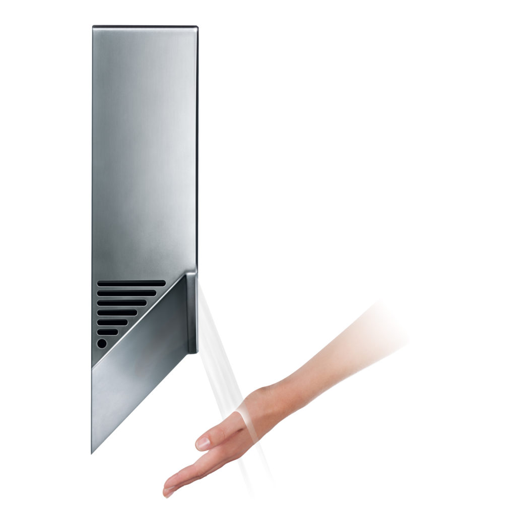 Dyson Airblade V Sprayed Nickel Hand Dryer | HU02(N)