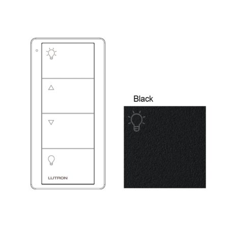 Lutron Pico Wireless Black Remote Control | 4 Button Scene Control