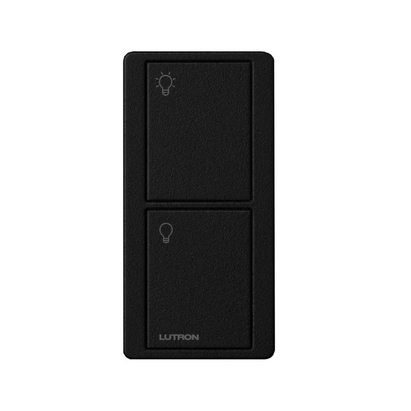 Lutron Pico Wireless Black Remote Control | 2 Button