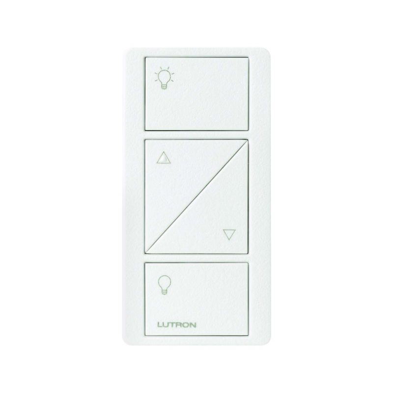 Lutron Pico Wireless White Remote Control | 2 Button with Raise-Lower