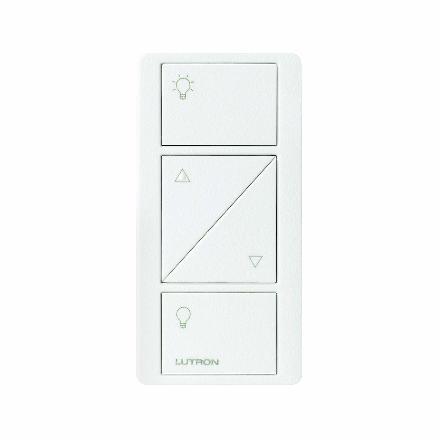 Lutron Pico Wireless White Remote Control | 2 Button with Raise-Lower