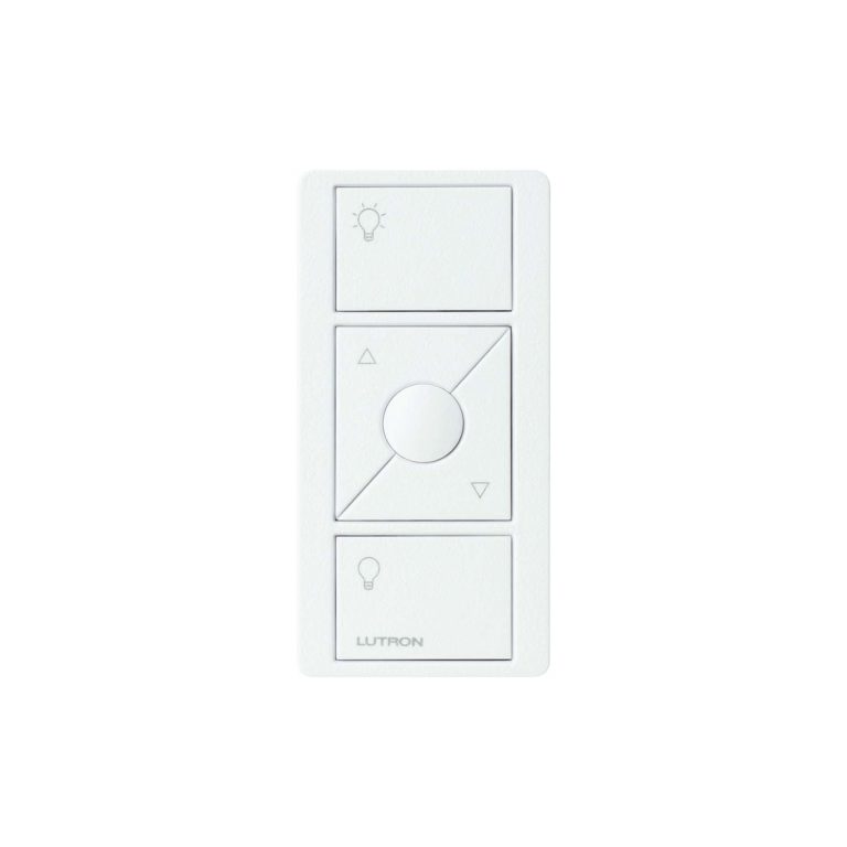 Lutron Pico Wireless White Remote Control | 3 Button with Raise-Lower